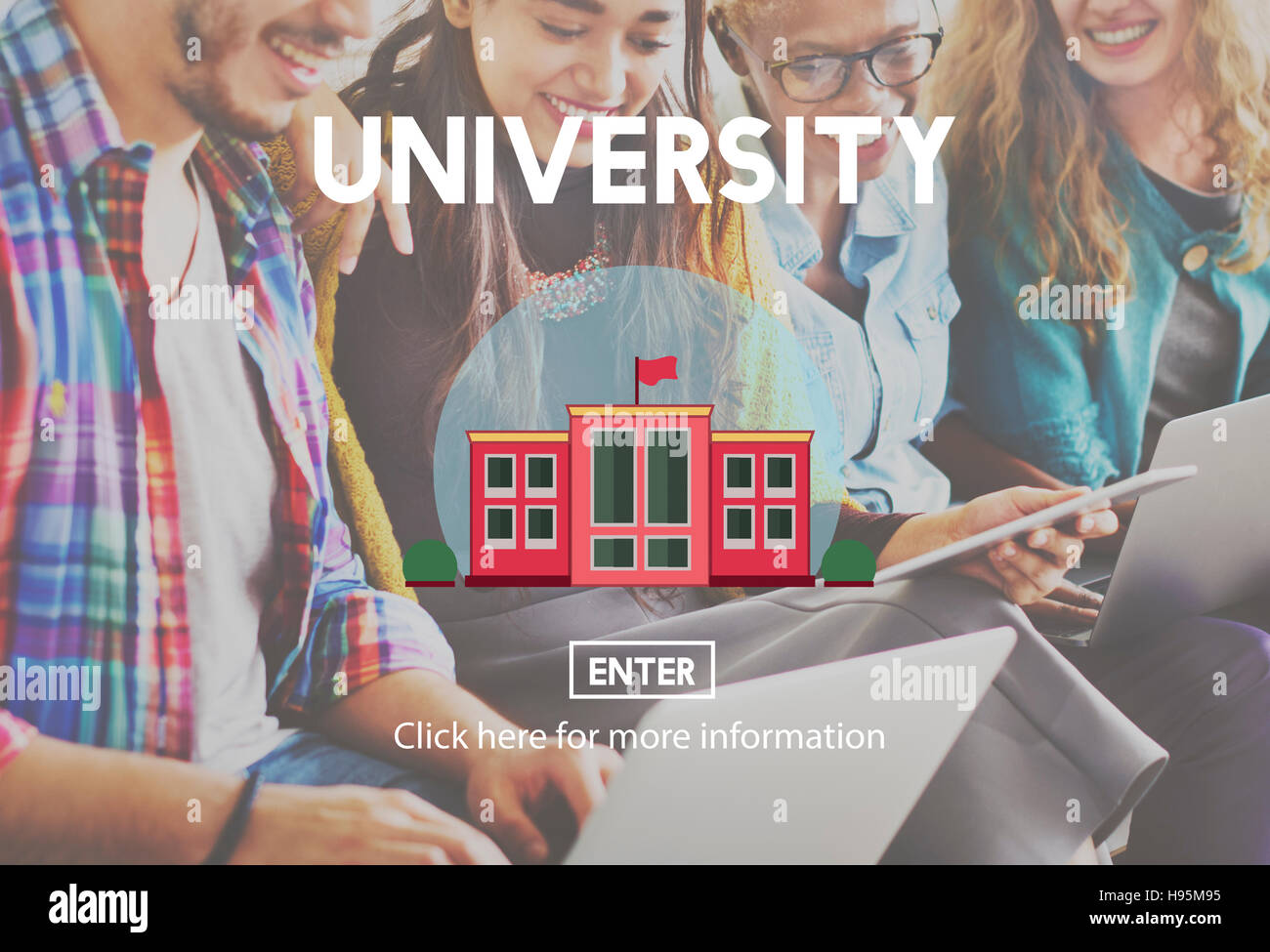 University Campus Education Knowledge School Concept Stock Photo - Alamy