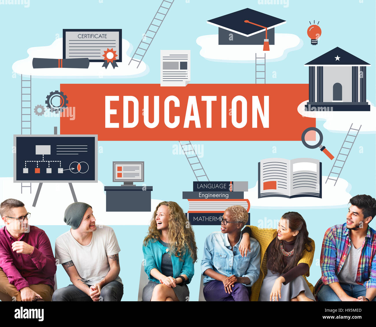 Education Knowledge Learning Studying Ideas Concept Stock Photo - Alamy