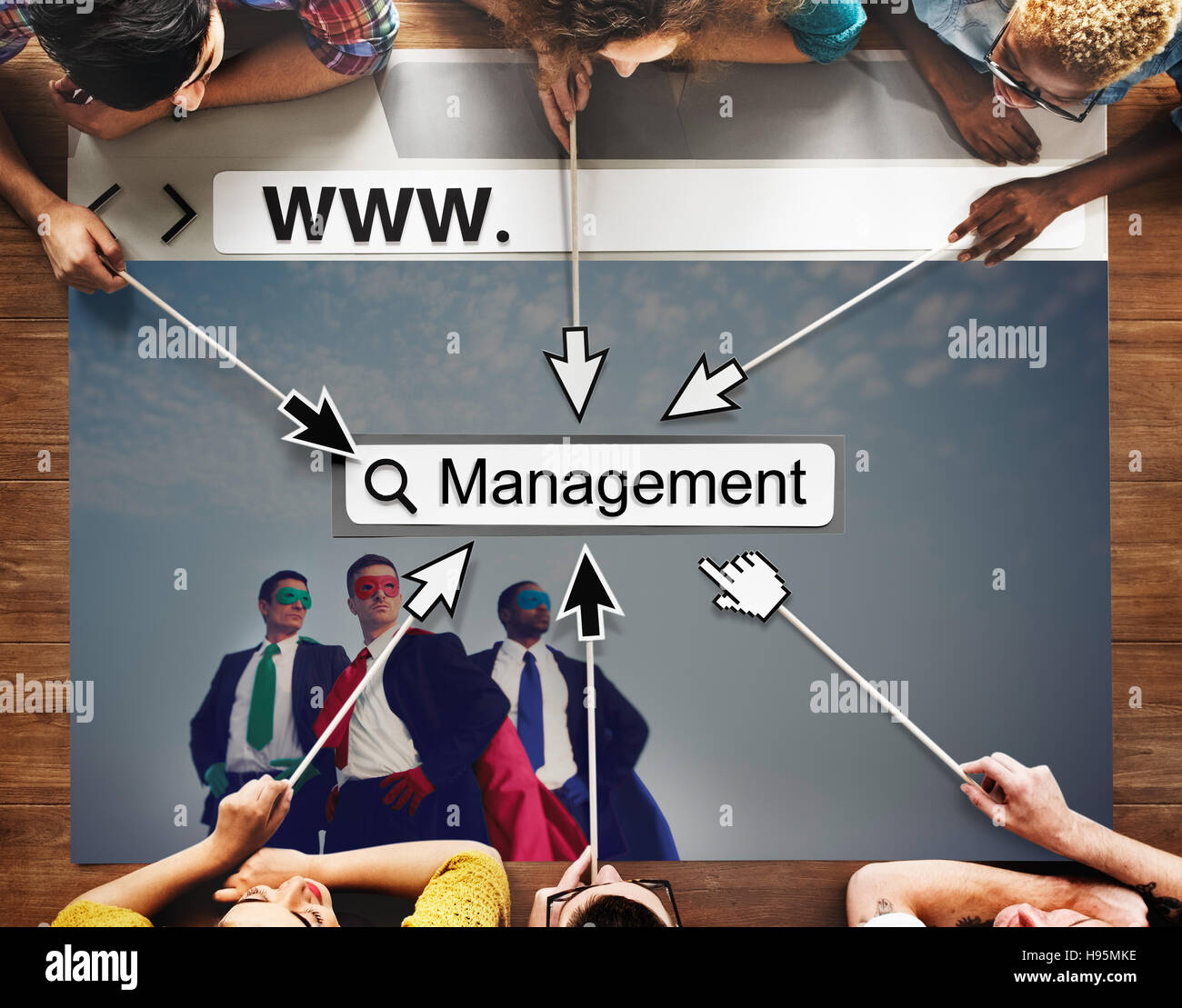 Management Manager Managing Organization Concept Stock Photo - Alamy