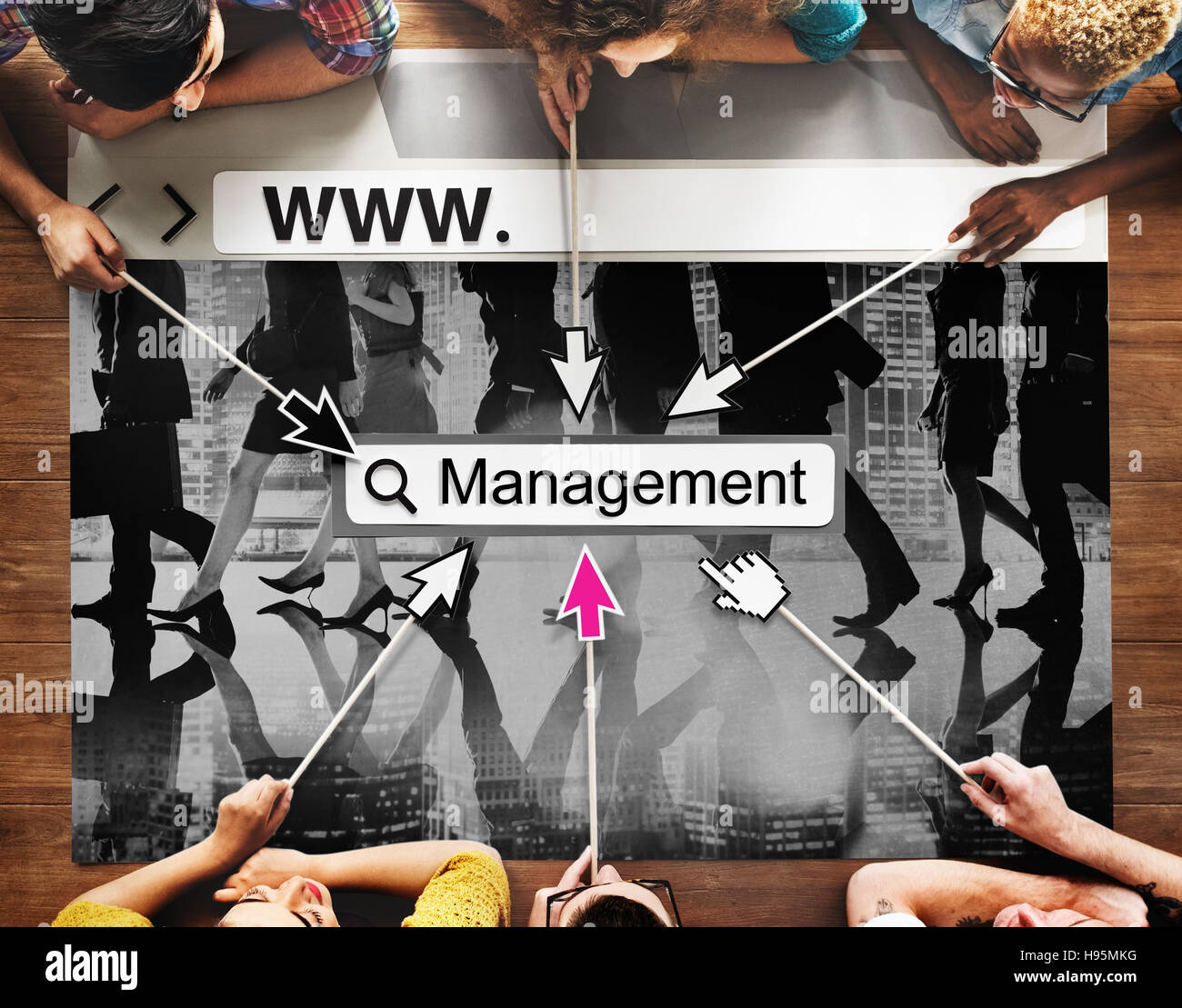 Management Manager Managing Organization Concept Stock Photo - Alamy