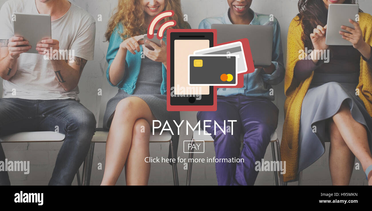 Payment Pay Balance Banking Credit Customer Concept Stock Photo - Alamy