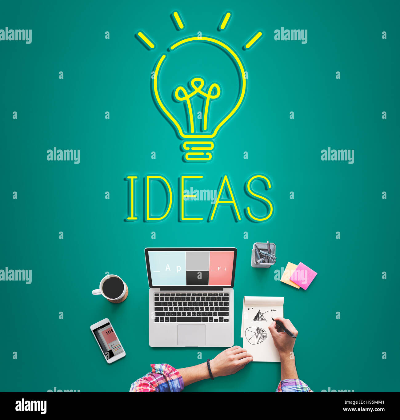 Ideas Design Objective Plan Strategy Tactics Concept Stock Photo - Alamy