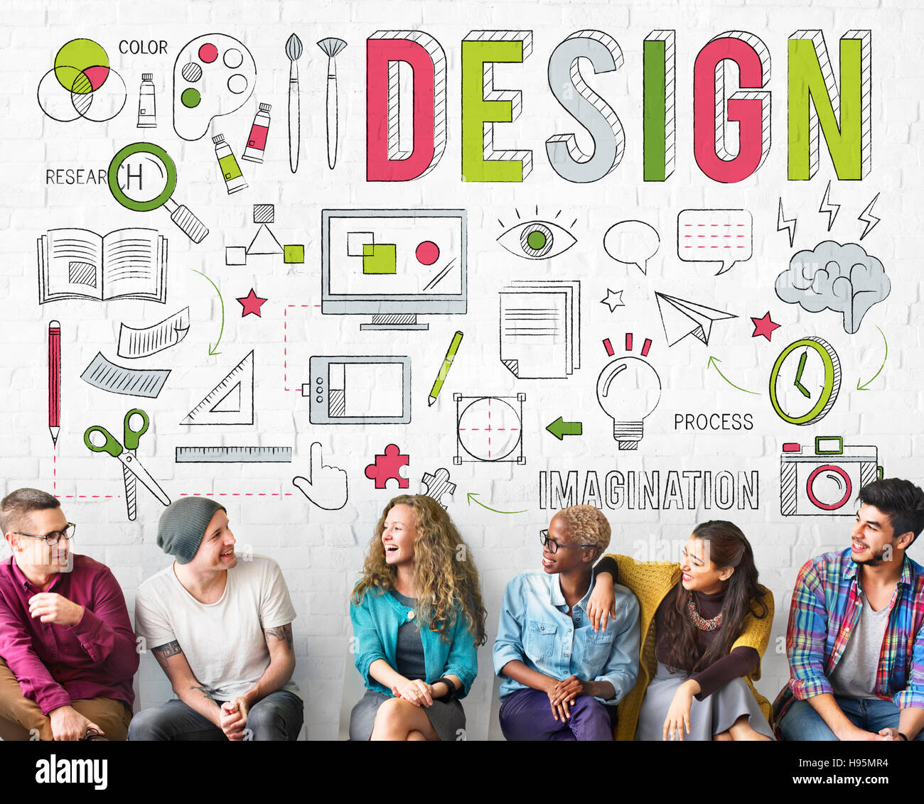 Design Creative Planning Objective Purpose Ideas Concept Stock Photo ...