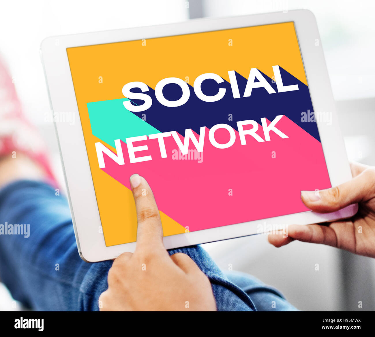 Social Media Network Community Connection Chat Concept Stock Photo - Alamy