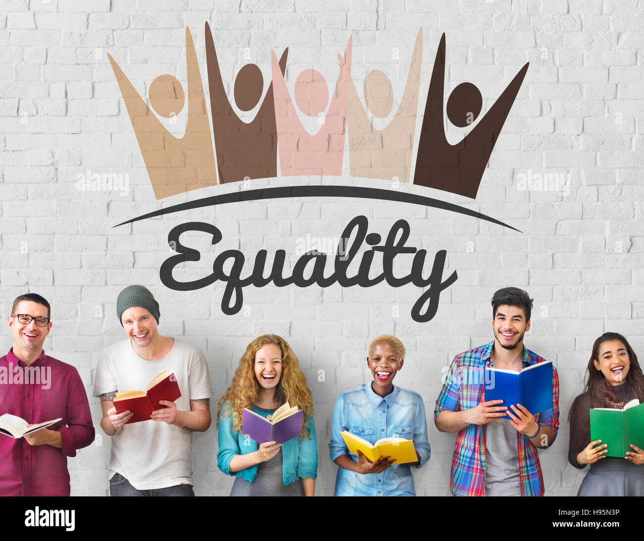 Equality Fairness Fundamental Rights Racist Discrimination Concept ...