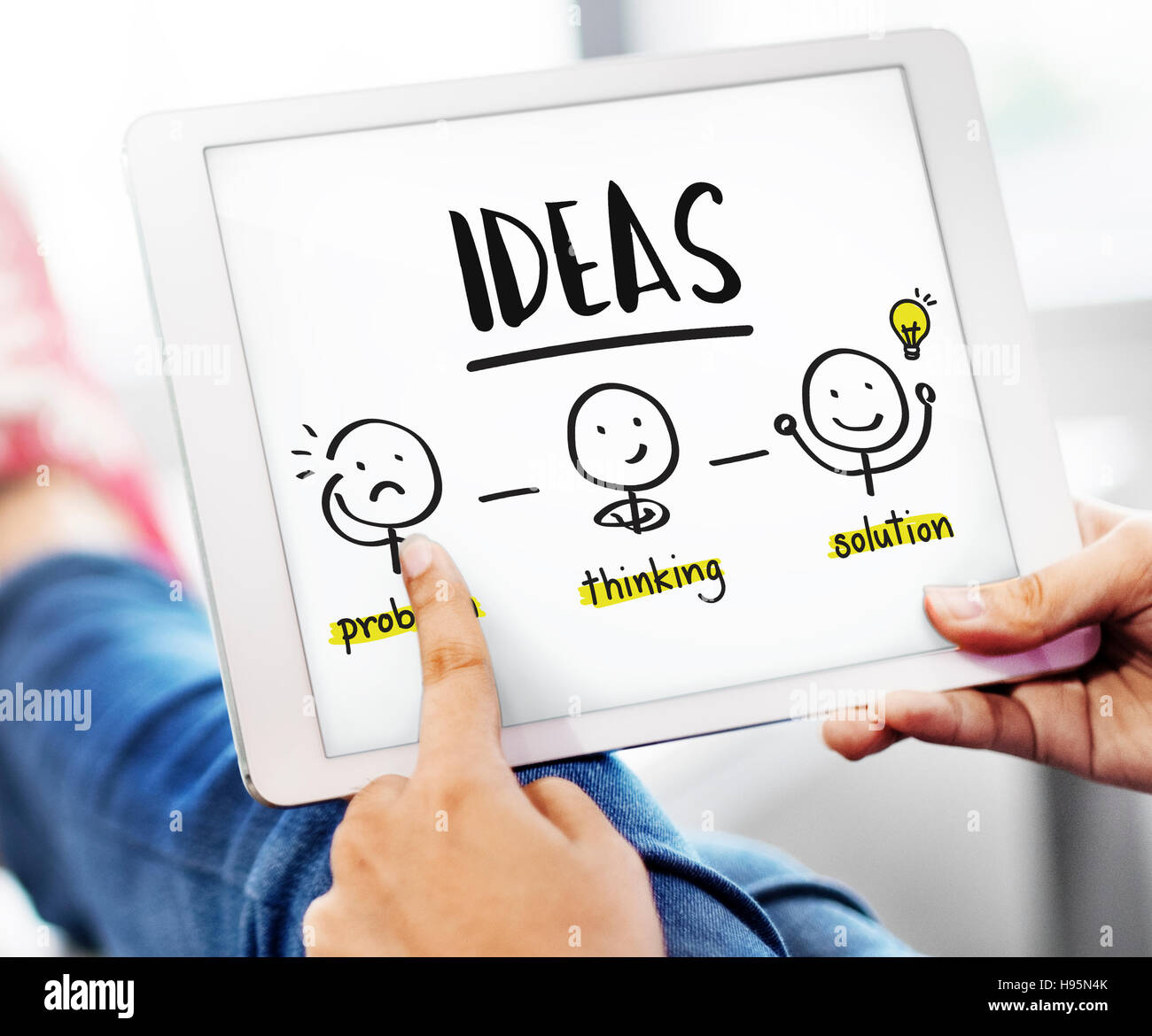Ideas Creative Thinking People Graphic Concept Stock Photo - Alamy