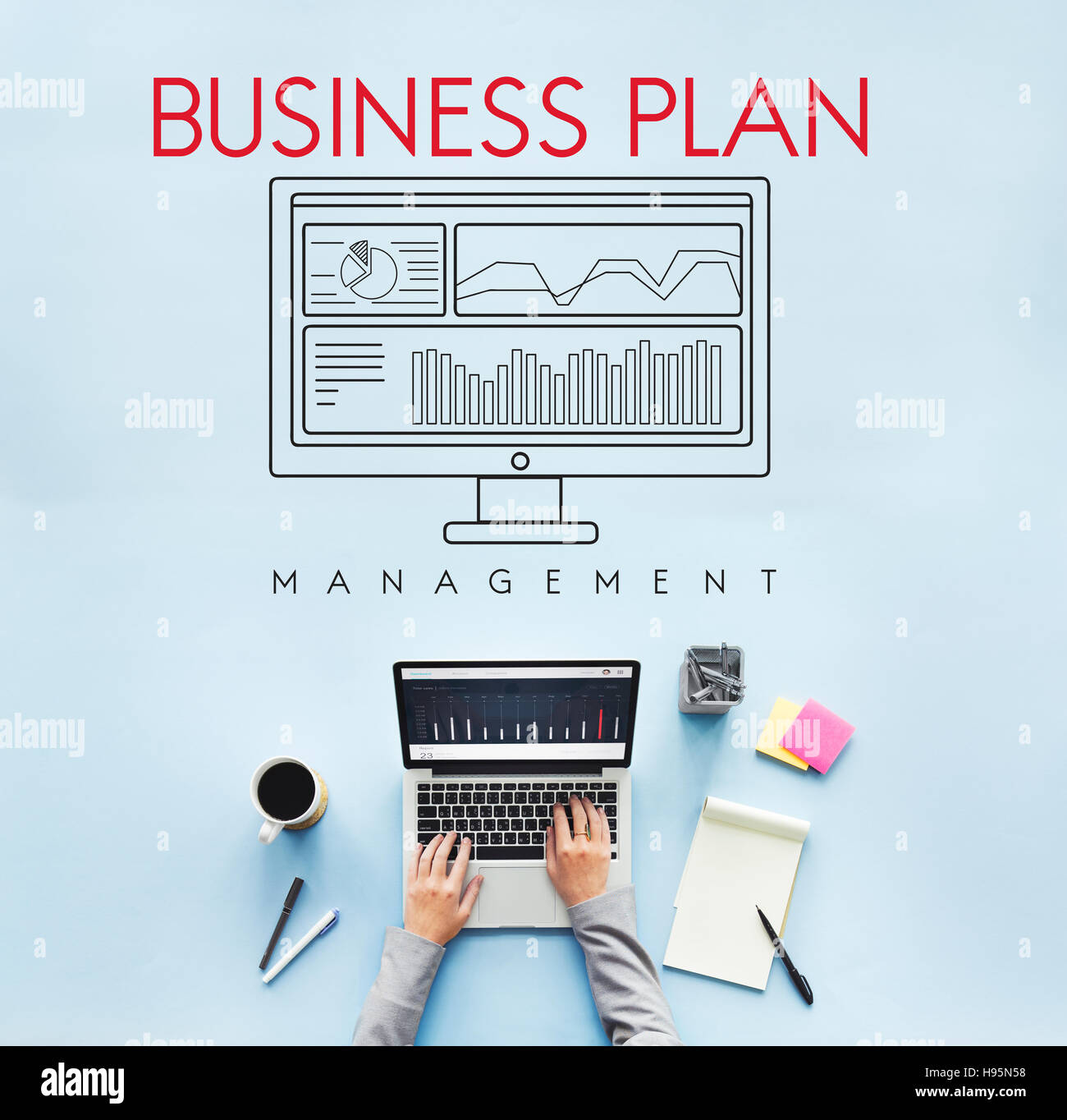 Business Plan Strategy Progress Solution Concept Stock Photo - Alamy