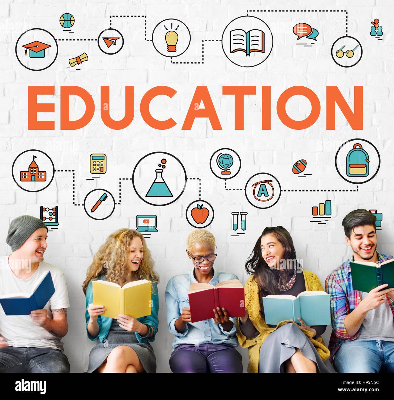 Education Study Learning Knowledge Information Concept Stock Photo - Alamy