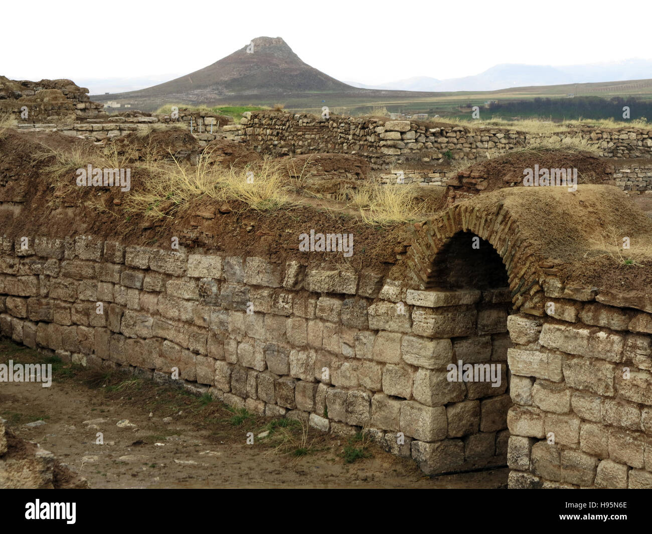 Throne of Suleiman Takht e Soleyman Tabriz Iran Stock Photo - Alamy