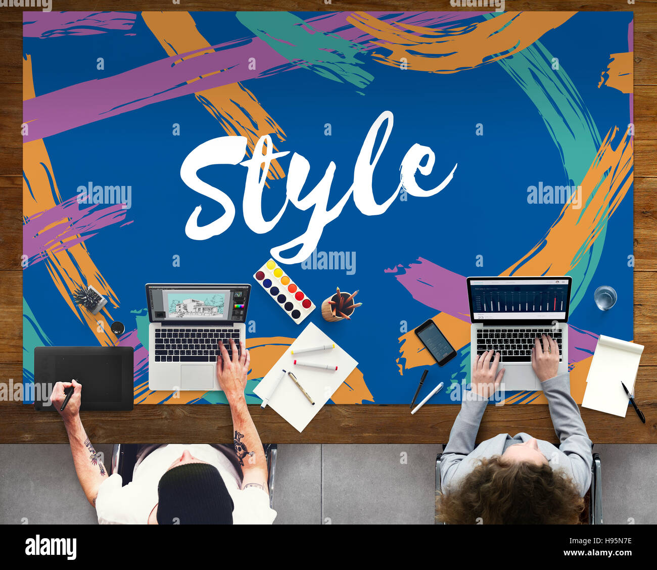 Artist Ideas Creative Imagine Word Concept Stock Photo - Alamy