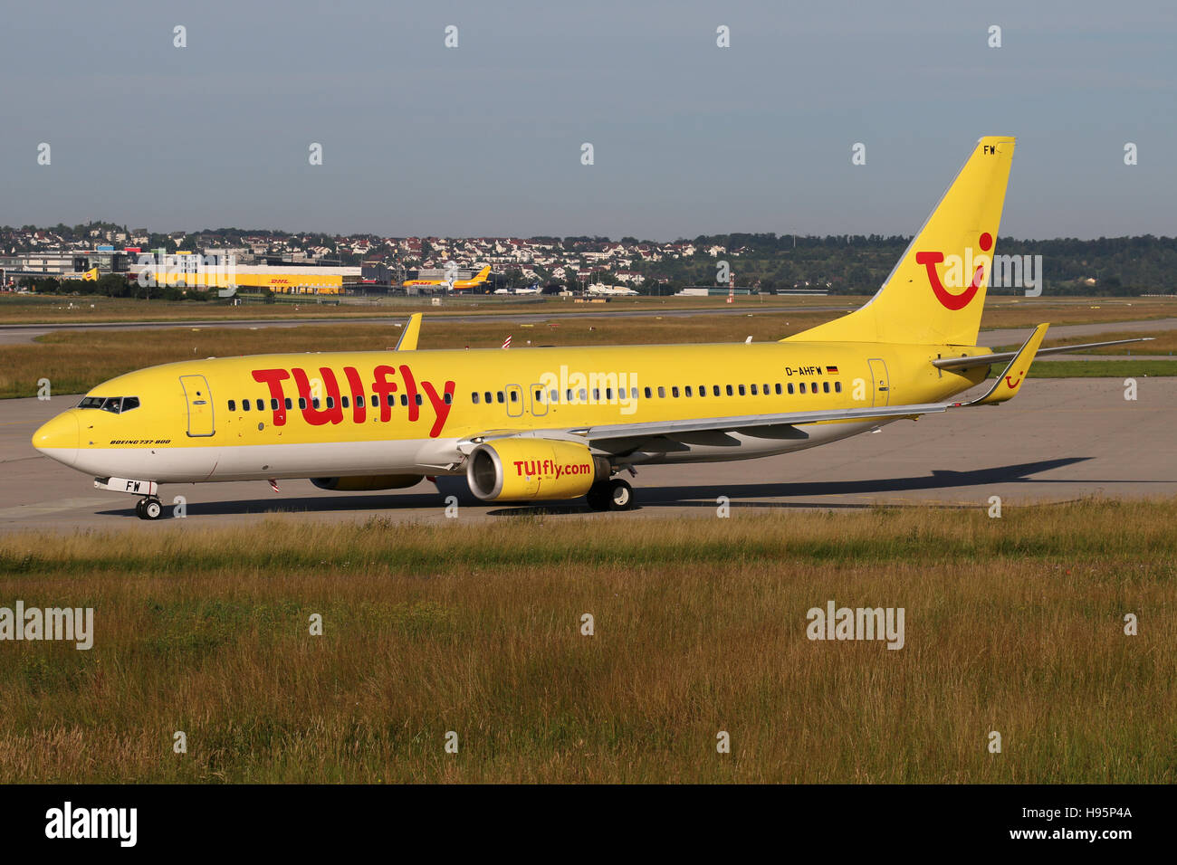 Stuttgart, Germany – June 27, 2016: Tuifly, Boeing 737-800 at Stuttgart ...
