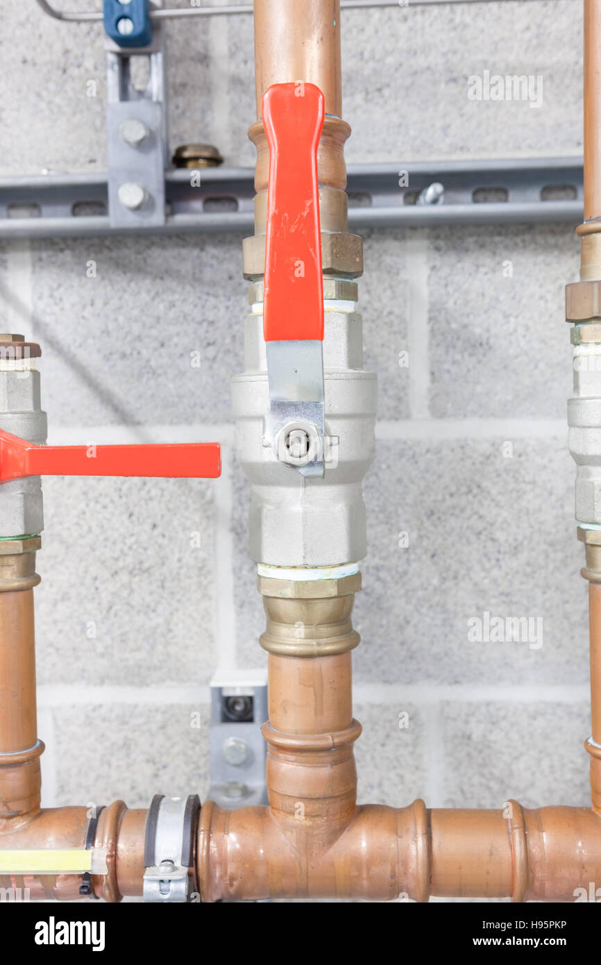 in the technical area, there are boosters for the water pipes of the ...