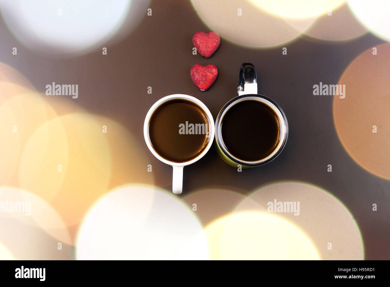 hand coffee background couple Stock Photo - Alamy