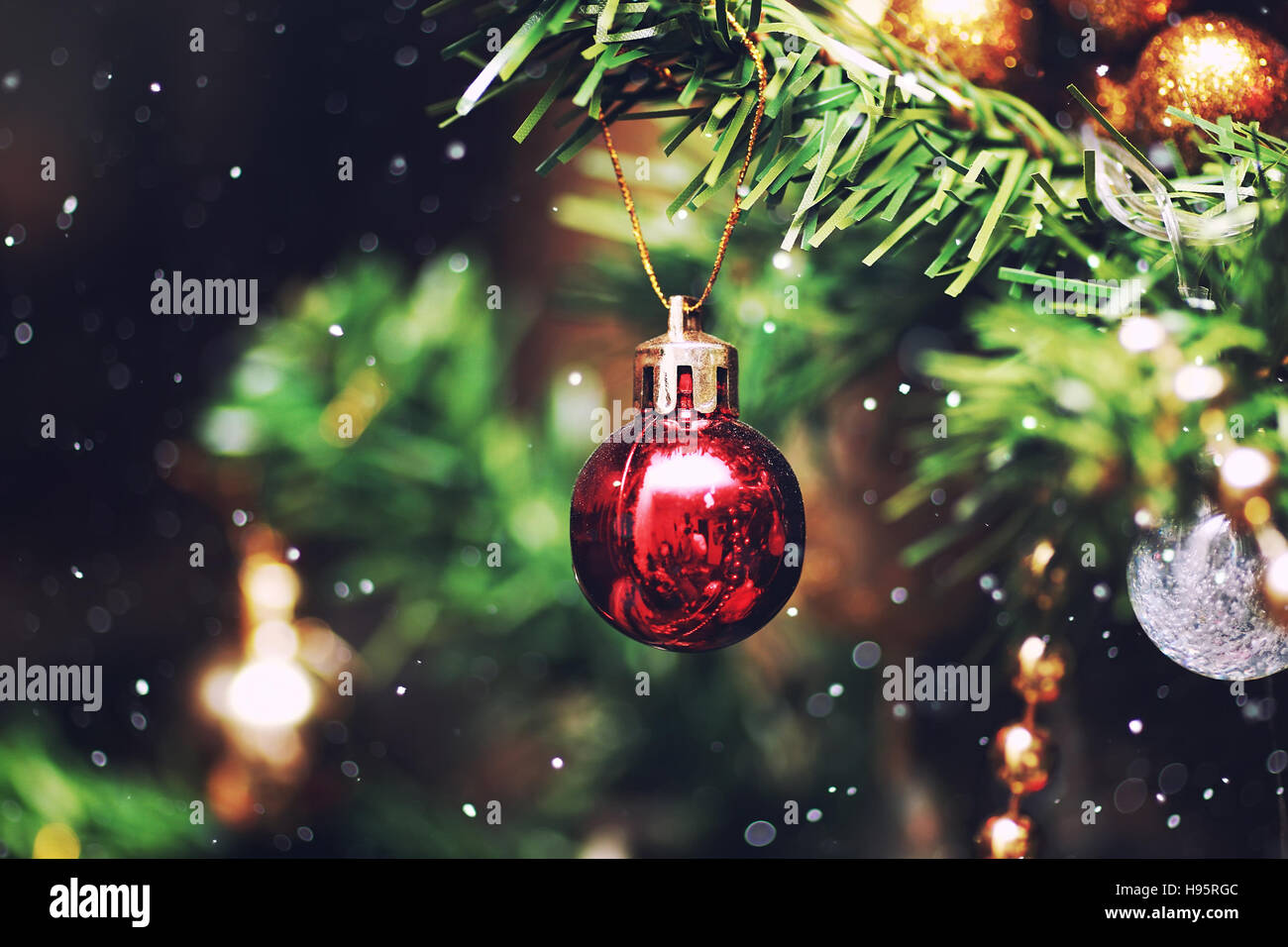 new year tree ball Stock Photo - Alamy