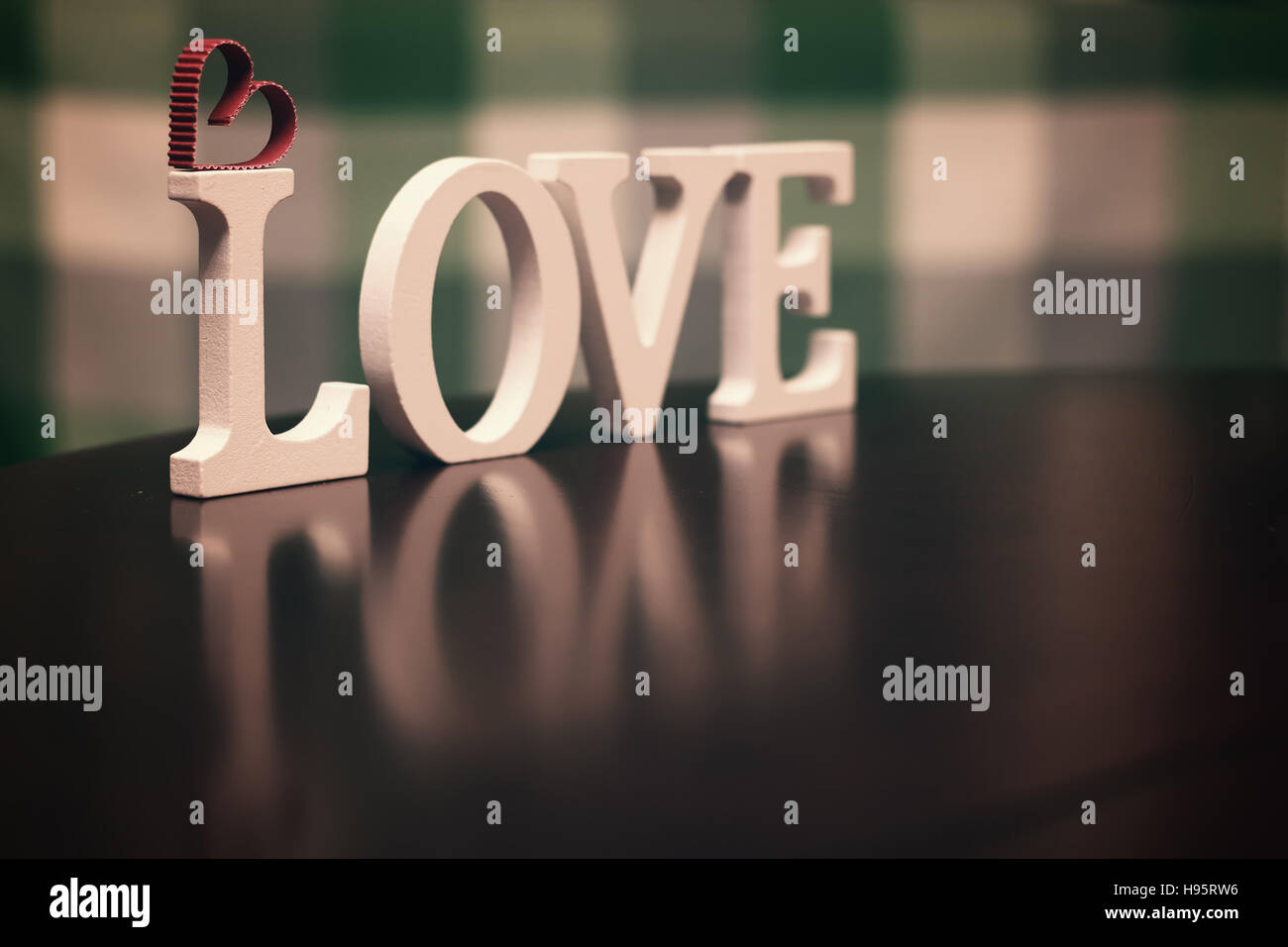 love shape text letter Stock Photo - Alamy