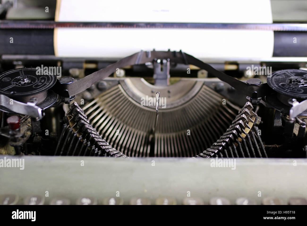 retro typewriter letter Stock Photo - Alamy