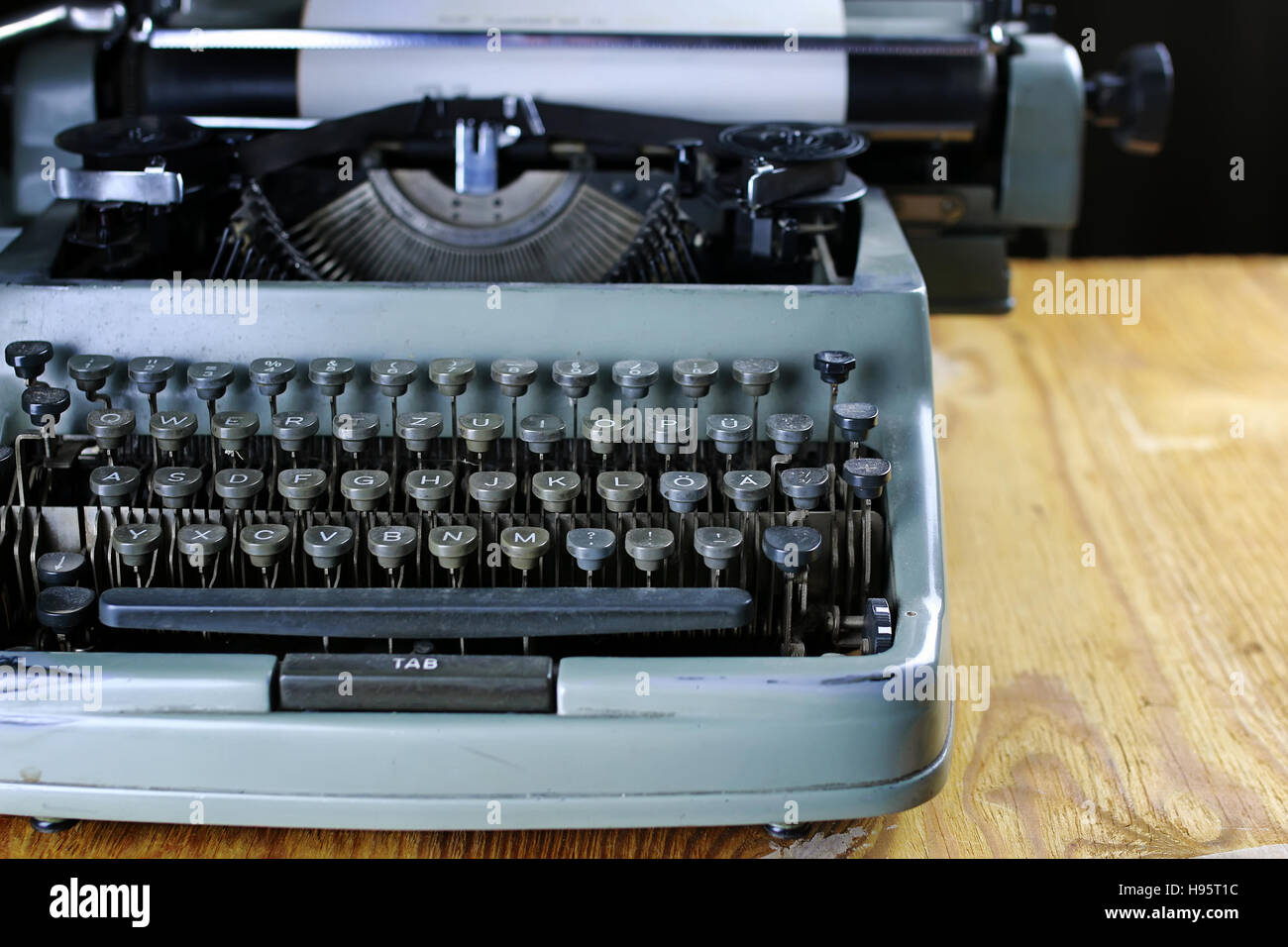 retro typewriter letter Stock Photo - Alamy