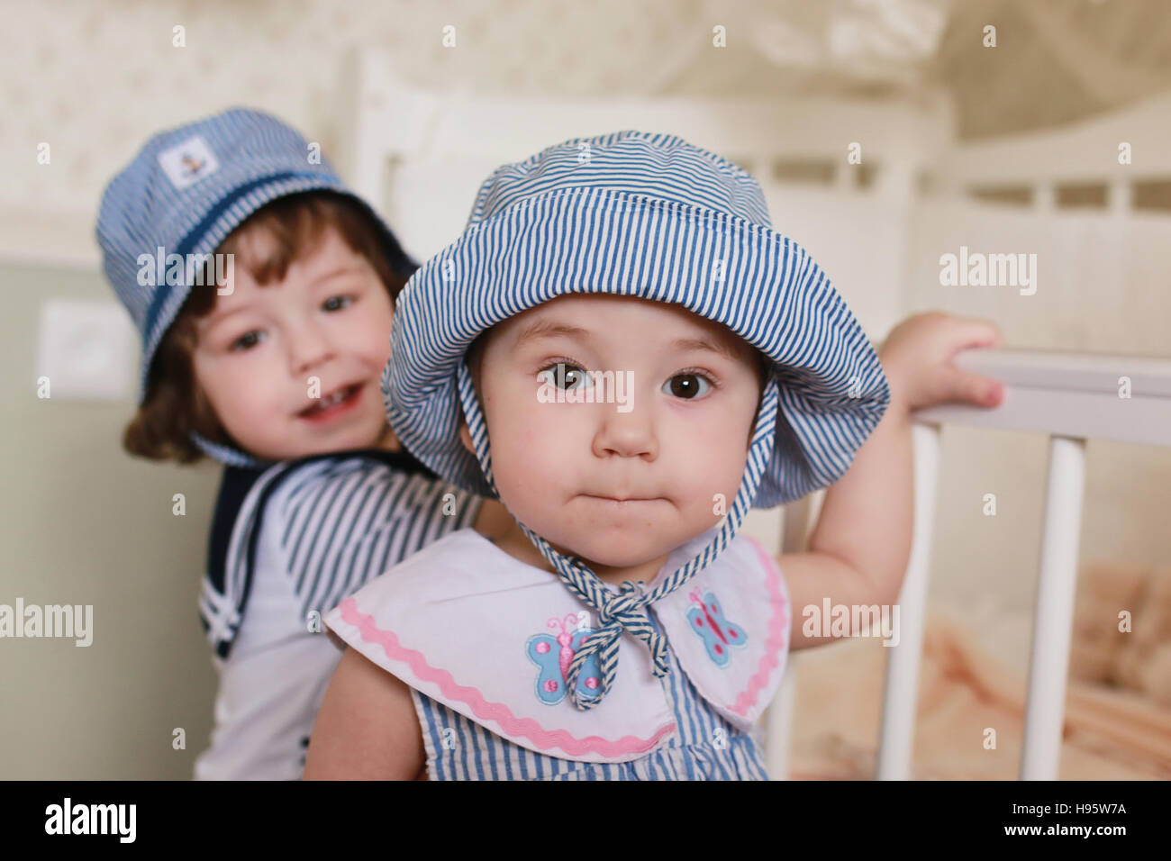 kid sailor play at home Stock Photo - Alamy