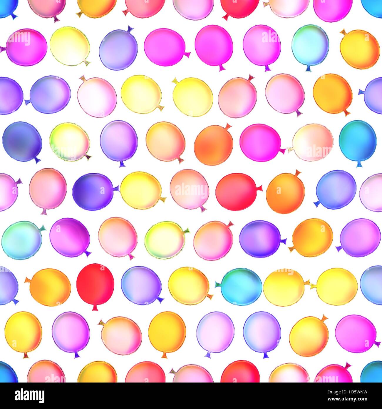 Seamless texture of abstract bright shiny colorful balloons Stock Photo ...