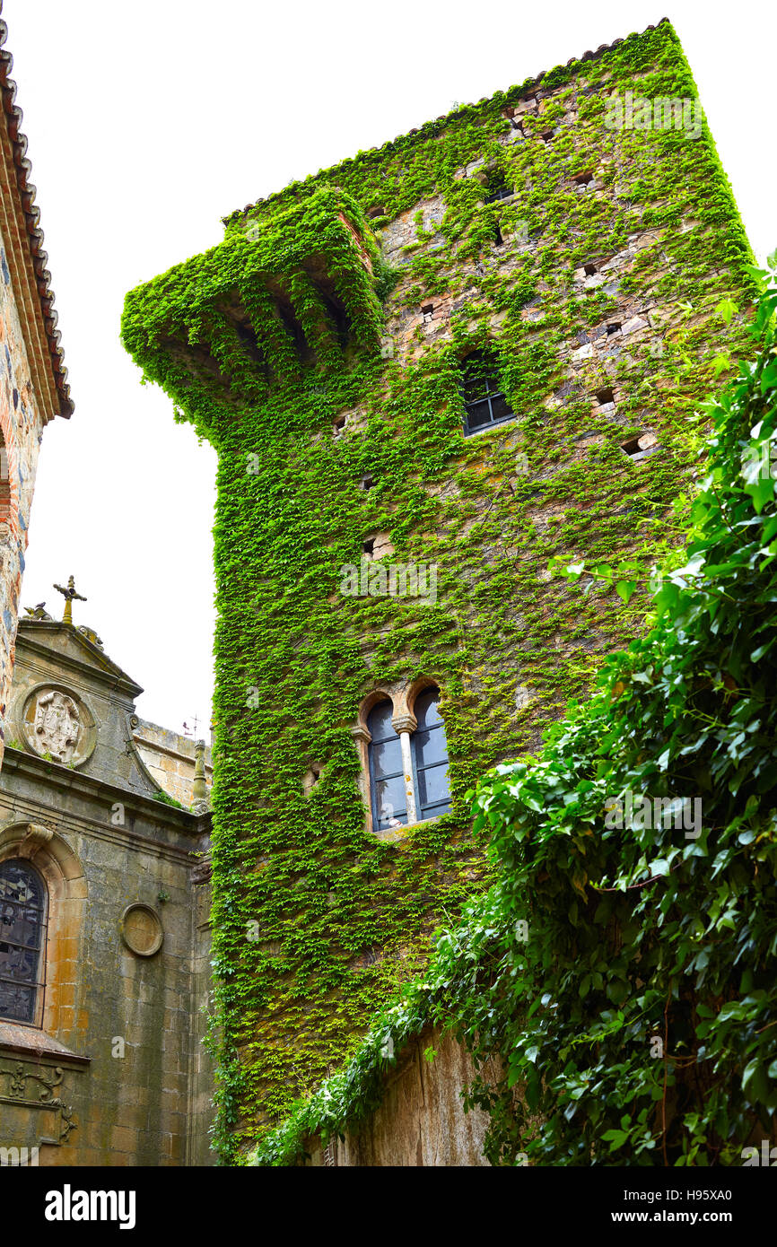 Caceres Torre del Sande tower in Spain Extremadura Stock Photo - Alamy