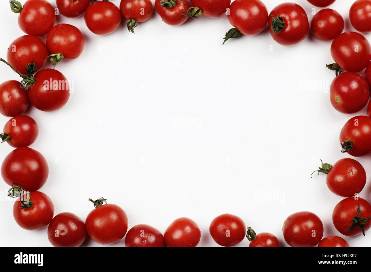 tomatoes on a white background Stock Photo - Alamy