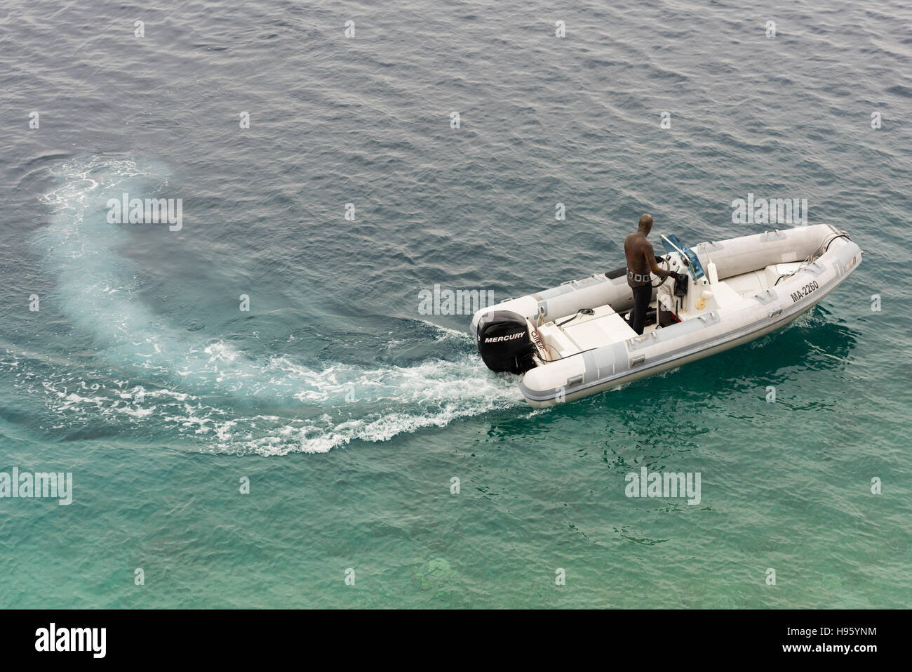 Rib boat sea hi-res stock photography and images - Alamy