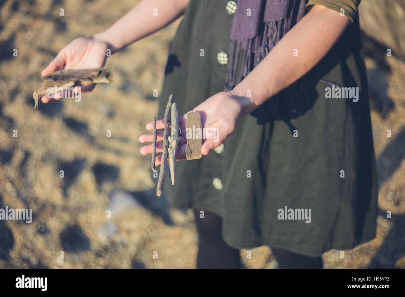 Things found on beach hi-res stock photography and images - Alamy