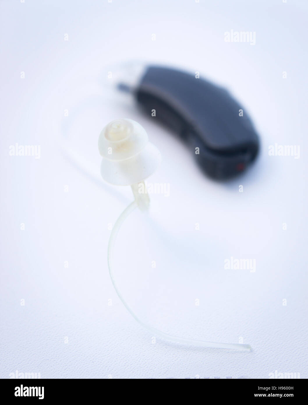 Modern digital hearing aid device for deaf and hard of hearing patients ...