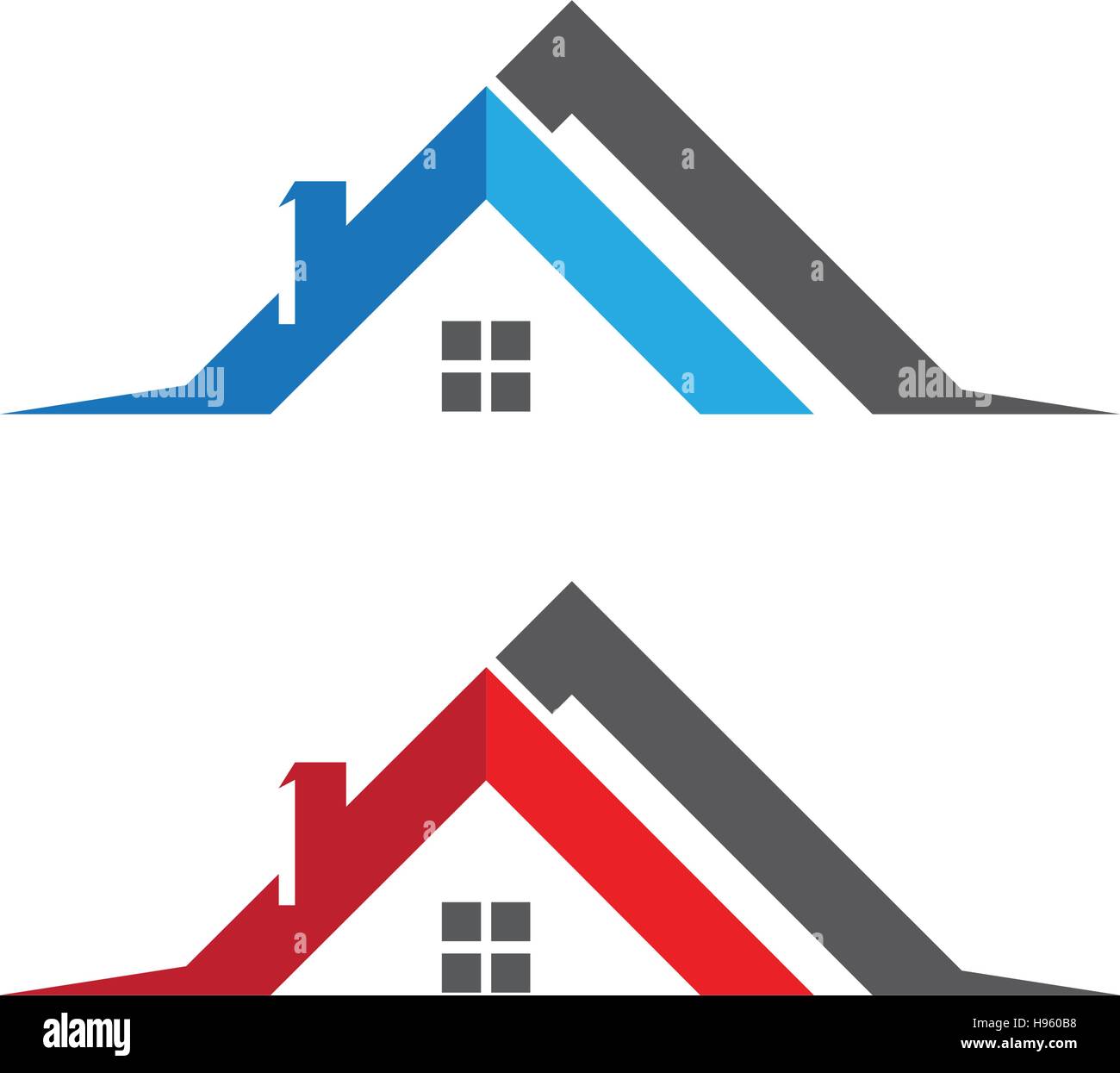 Home and Building Business Property Logo Template Stock Vector Image ...