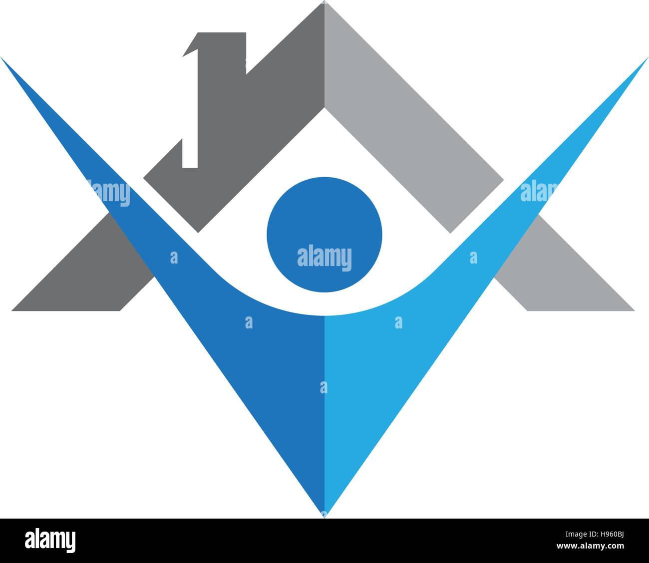 Home and Building Business Property Logo Template Stock Vector Image ...