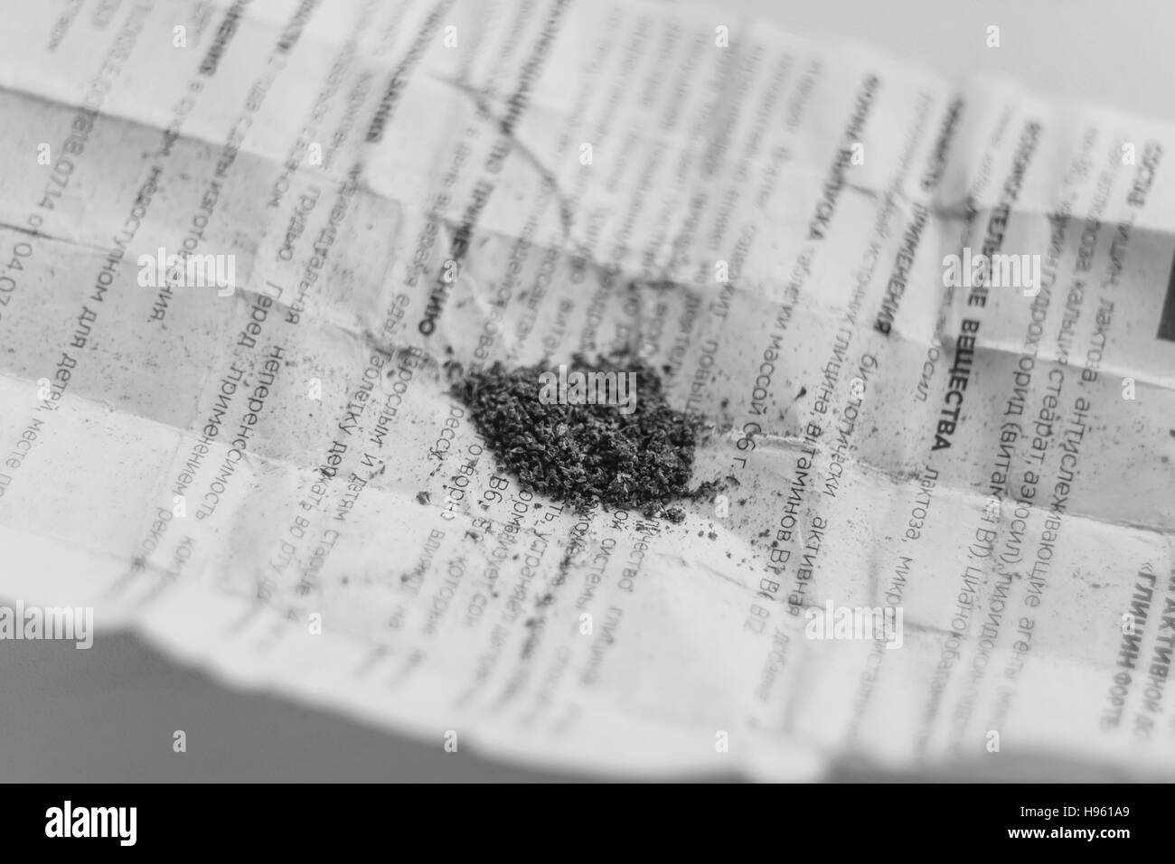 Bud marijuana Black and White Stock Photos & Images - Alamy