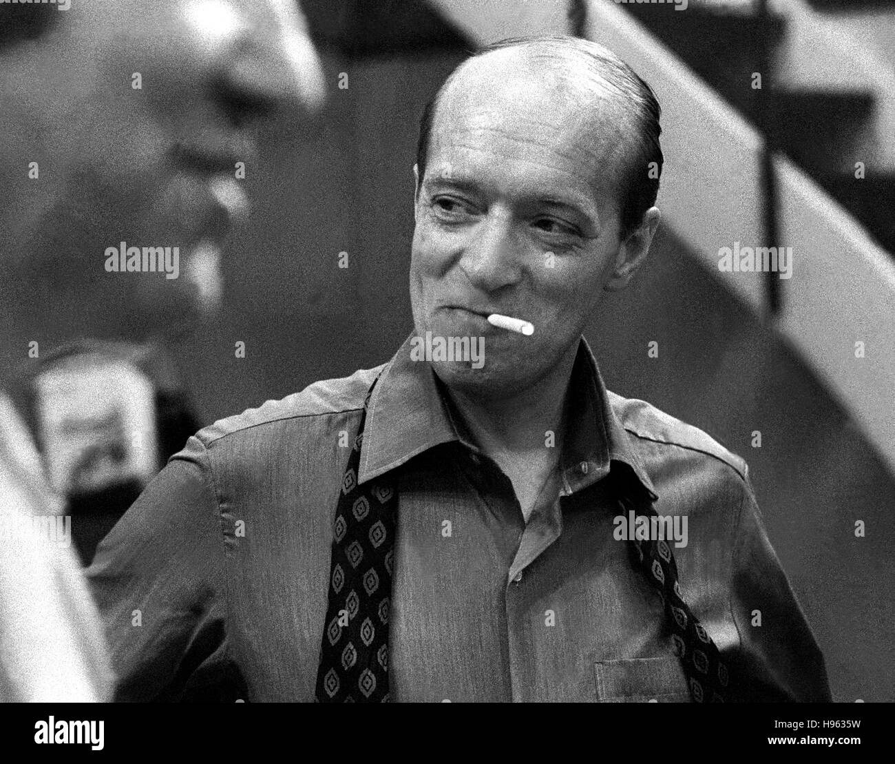 Gunnar Nilsson Swedish musician and singer recording in studio 1971 ...