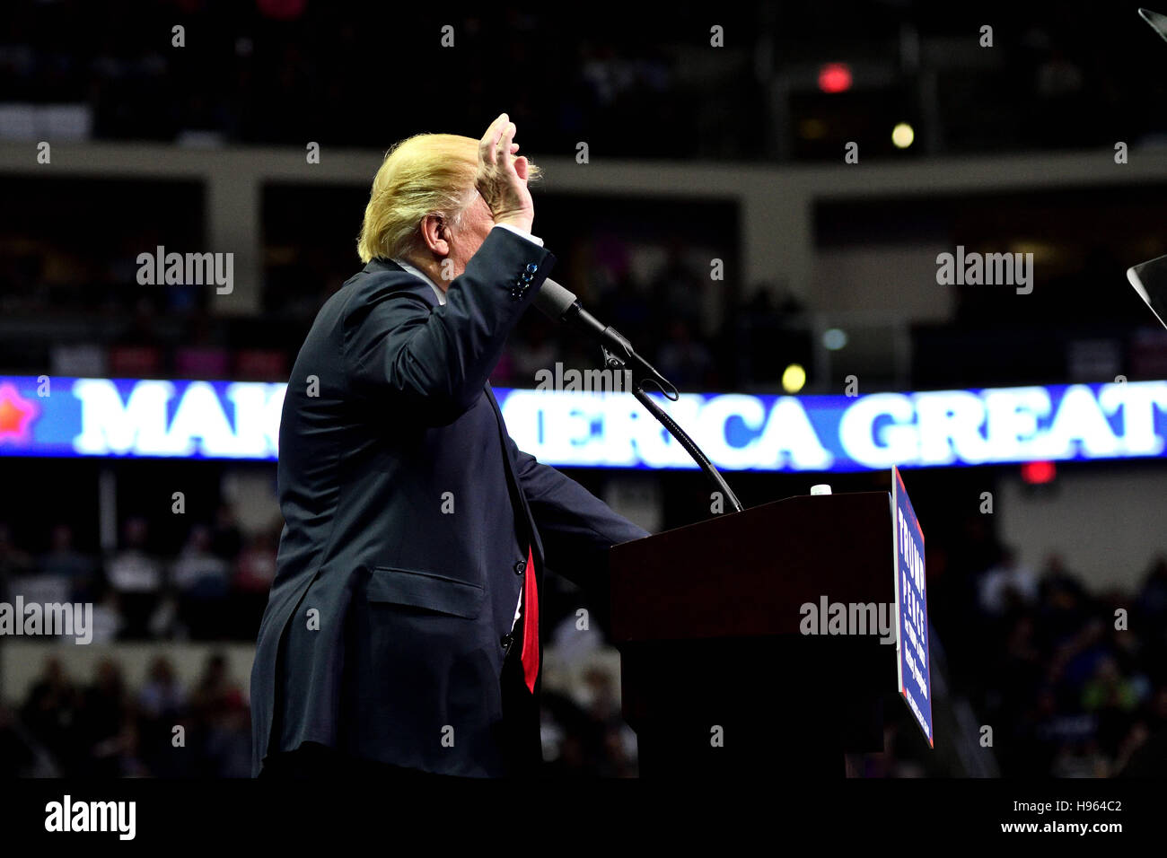 Candidate making a point hi-res stock photography and images - Alamy