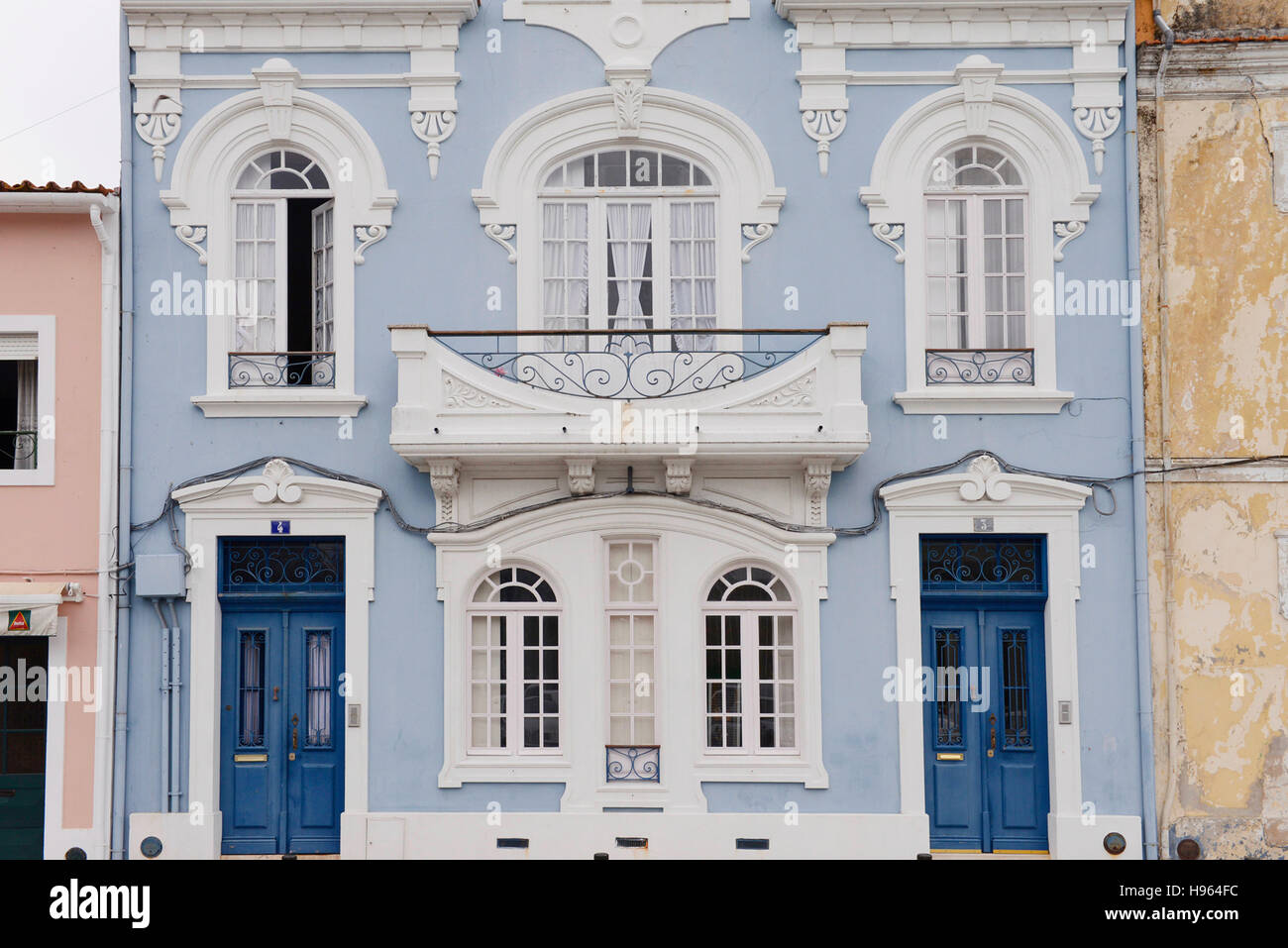 Art deco building facade in Aveiro, Portugal Stock Photo - Alamy Art deco building facade in Aveiro, Portugal Stock Photo - Alamy