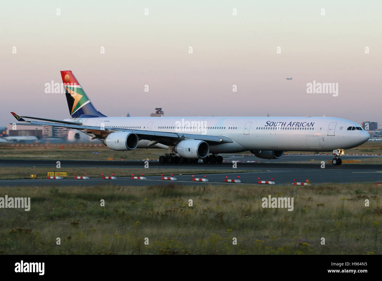 Frankfurt, Germany - July 18, 2016: South African Airways, Airbus A340 ...