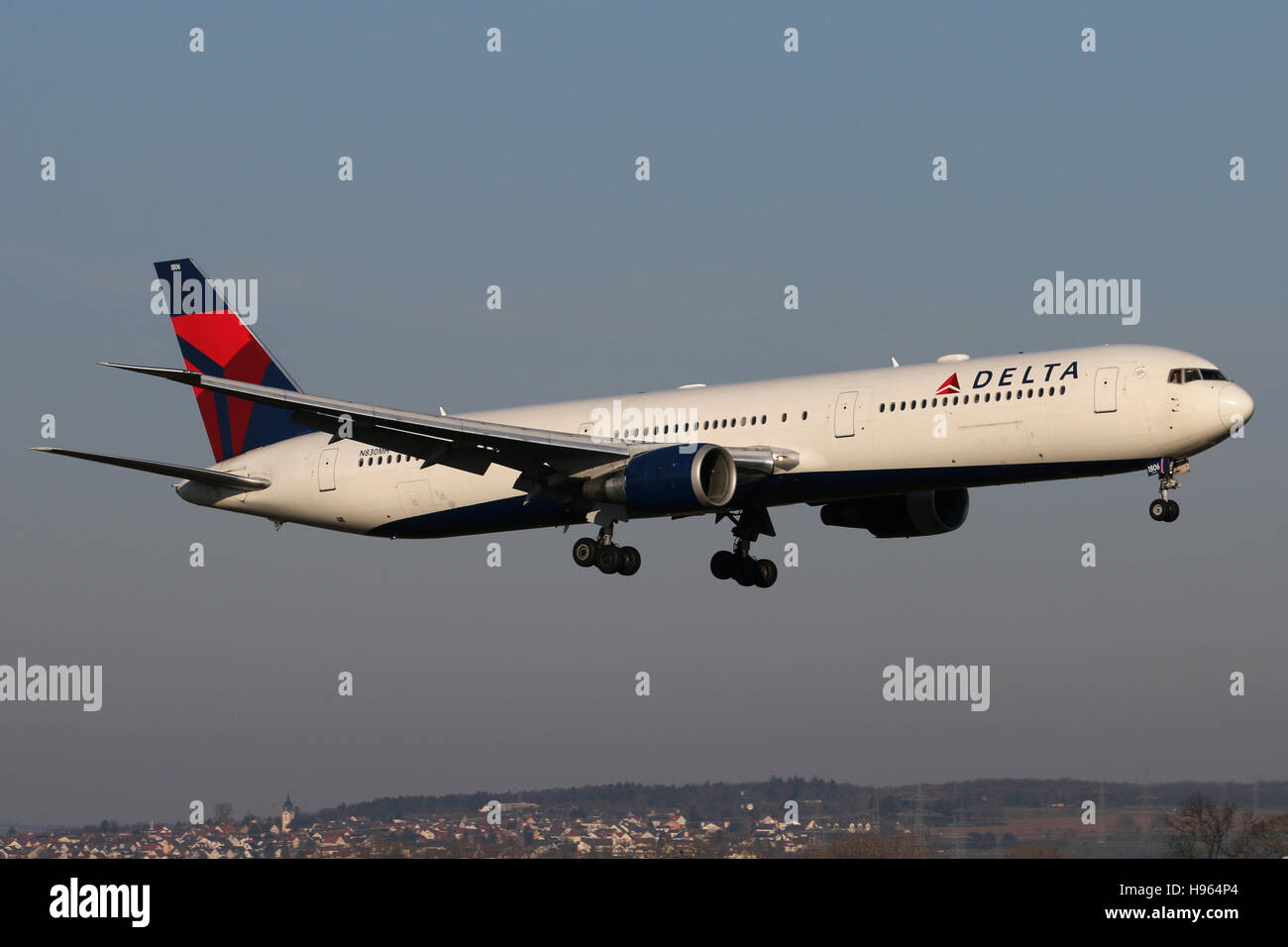 Frankfurt, Germany - February 27, 2016: Delta Airlines, Boeing 767-400 ...