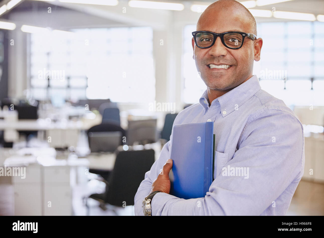 Portrait smiling businessman Stock Photo - Alamy