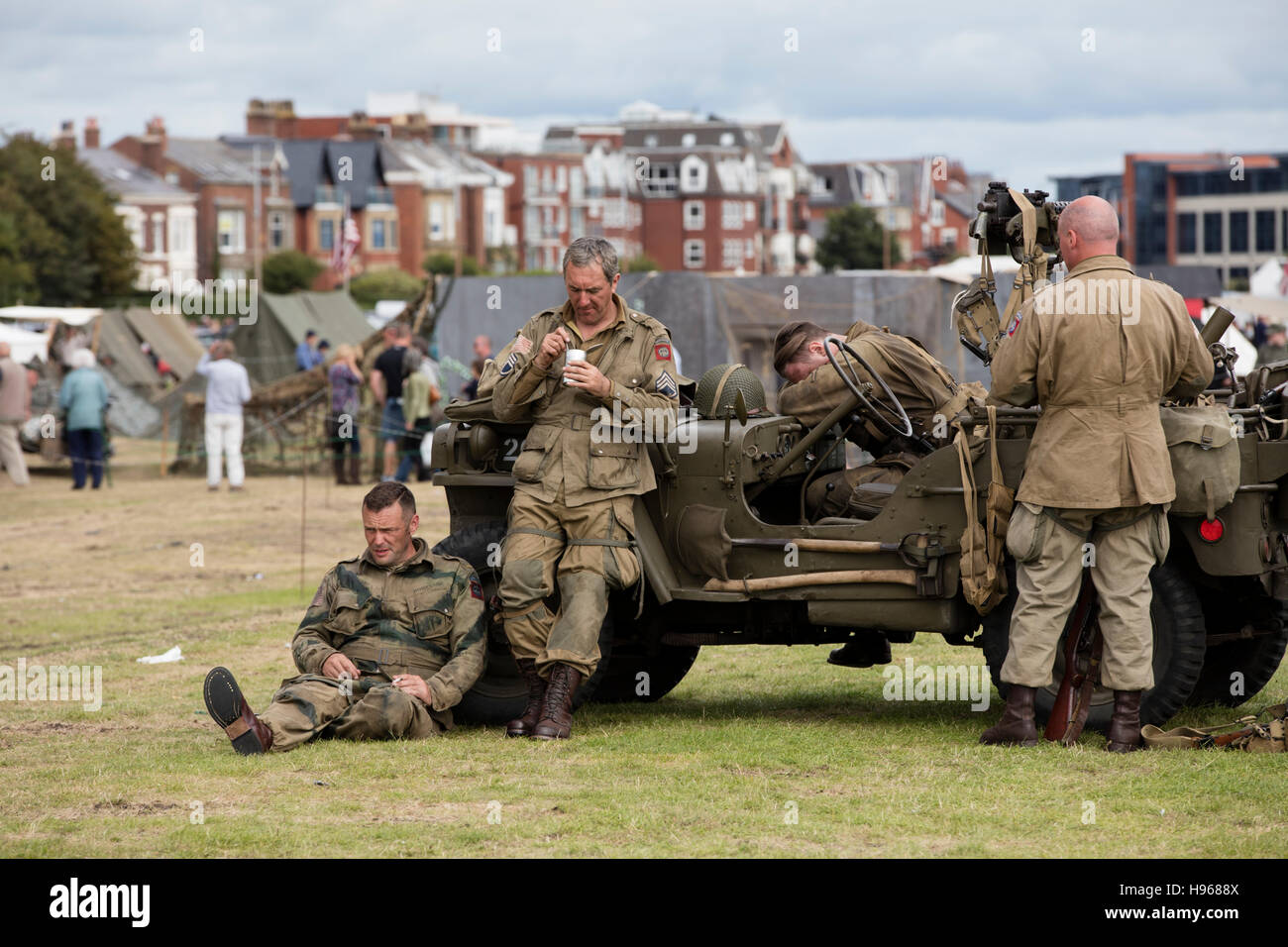 "lytham wartime festival Stock Photo - Alamy
