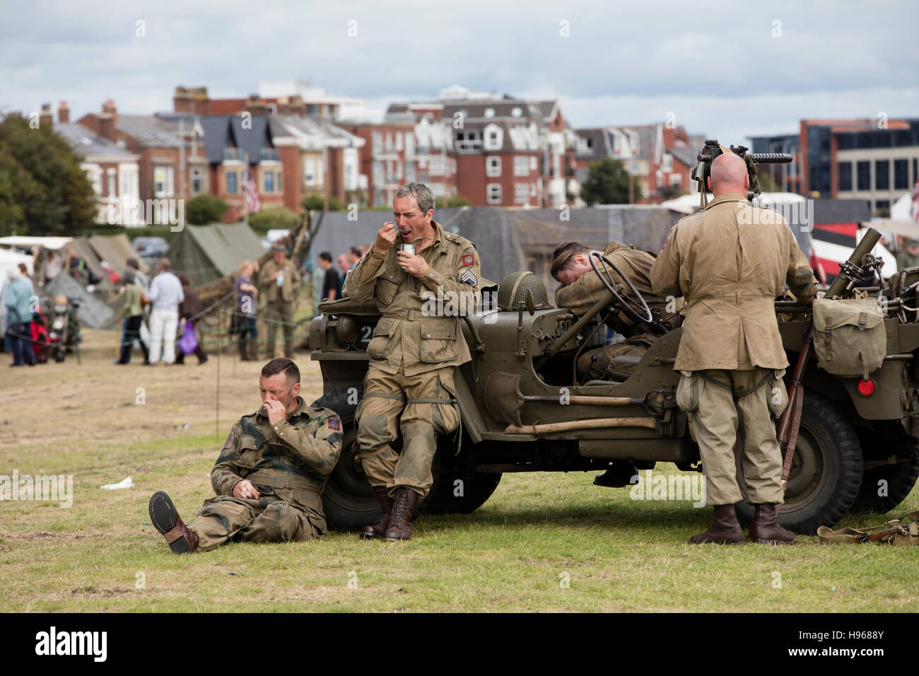 "lytham wartime festival Stock Photo - Alamy