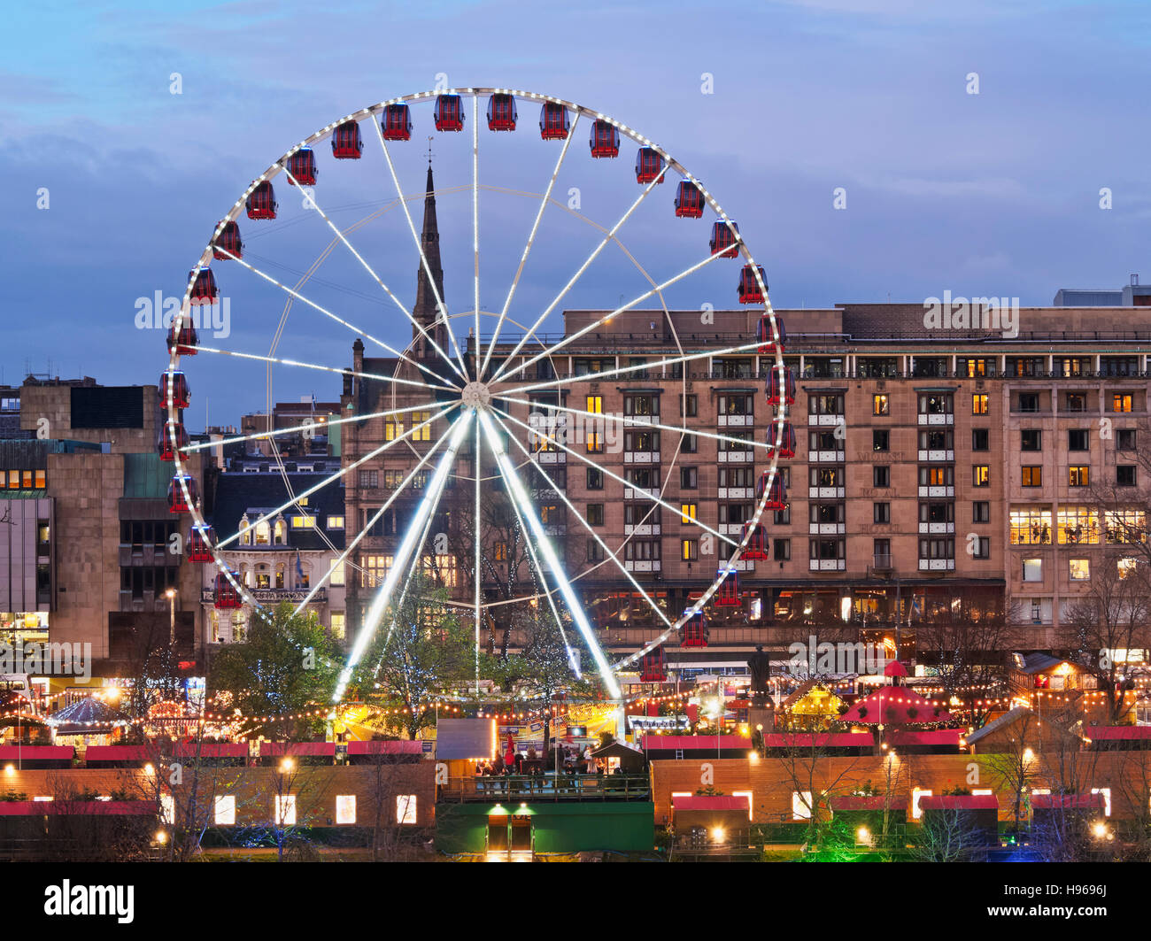 Edinburgh Big Wheel High Resolution Stock Photography and Images - Alamy
