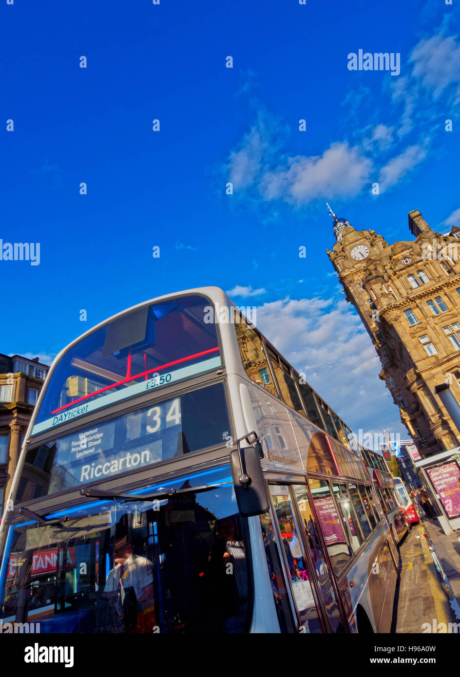 Lothian bus buses edinburgh scotland hi-res stock photography and ...
