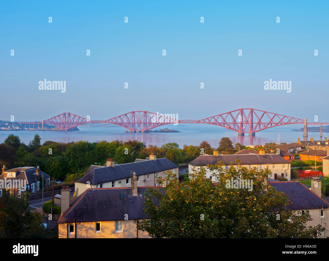 UK, Scotland, Lothian, Edinburgh Area, Queensferry, View of the Forth ...