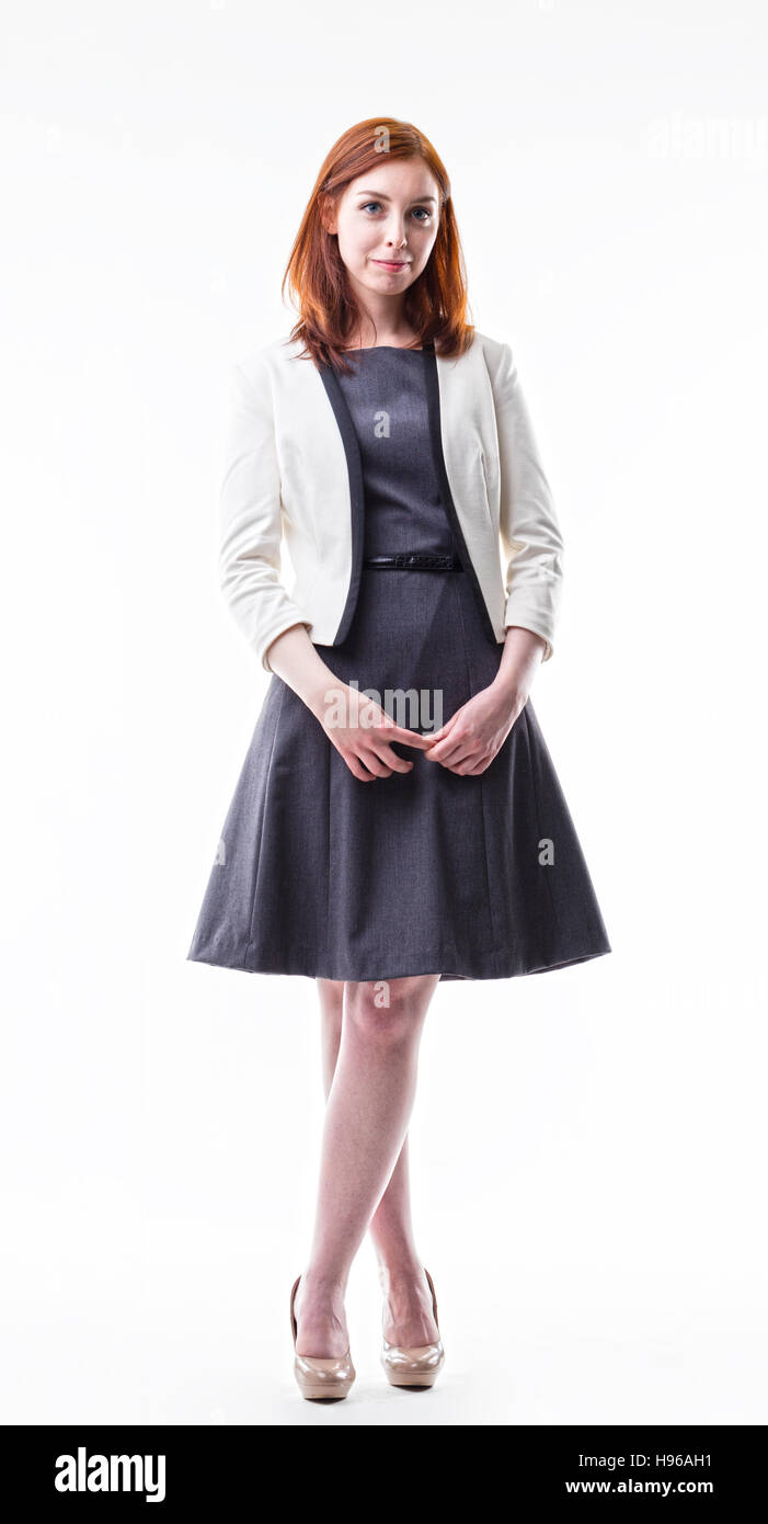 Young elegant upper class woman hi-res stock photography and images - Alamy