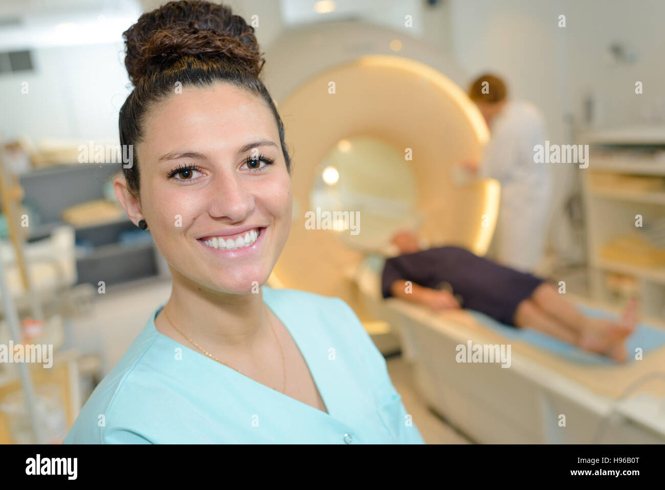 Happy nurse hi-res stock photography and images - Alamy