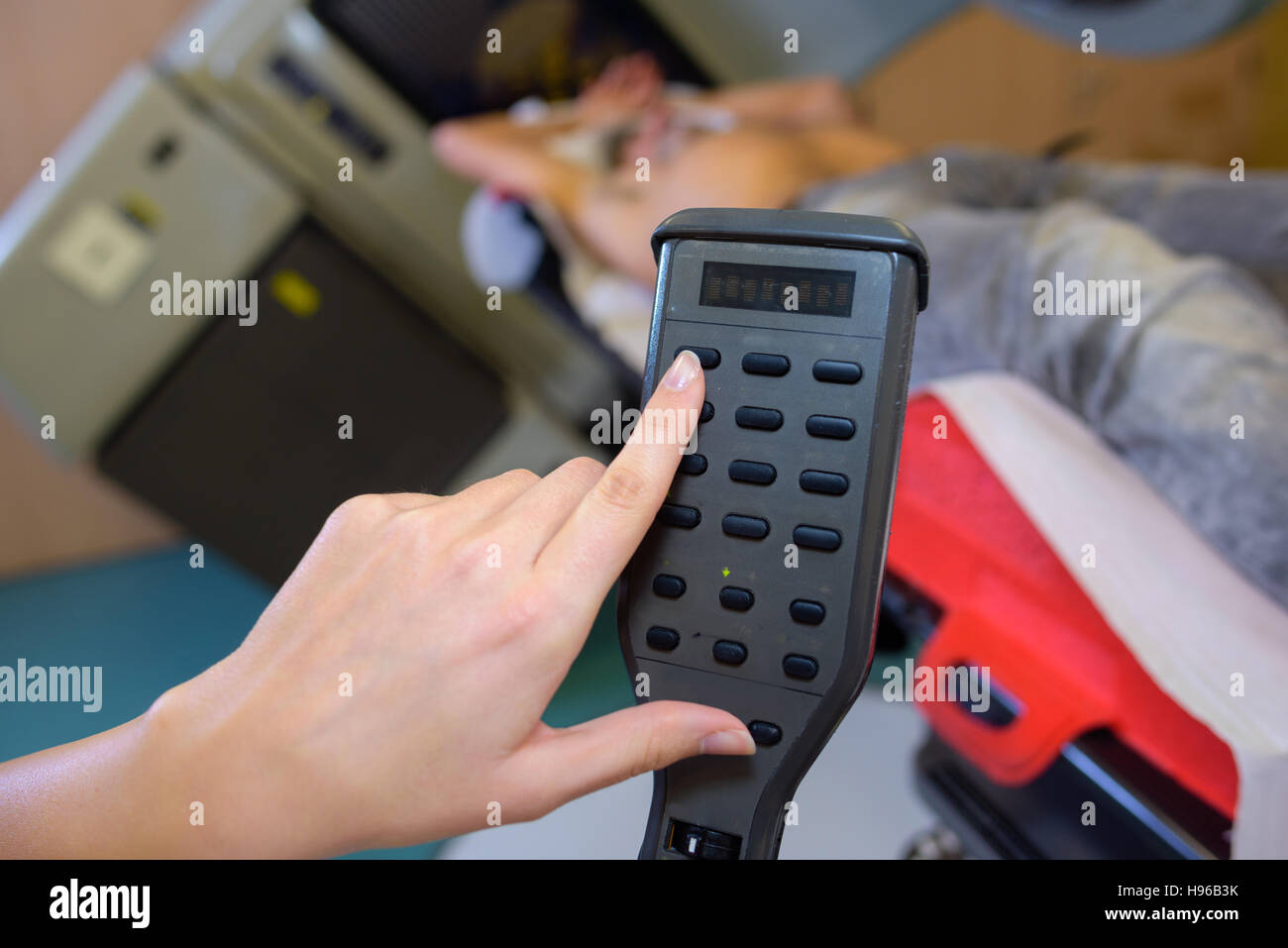 Closeup of digital controller Stock Photo - Alamy