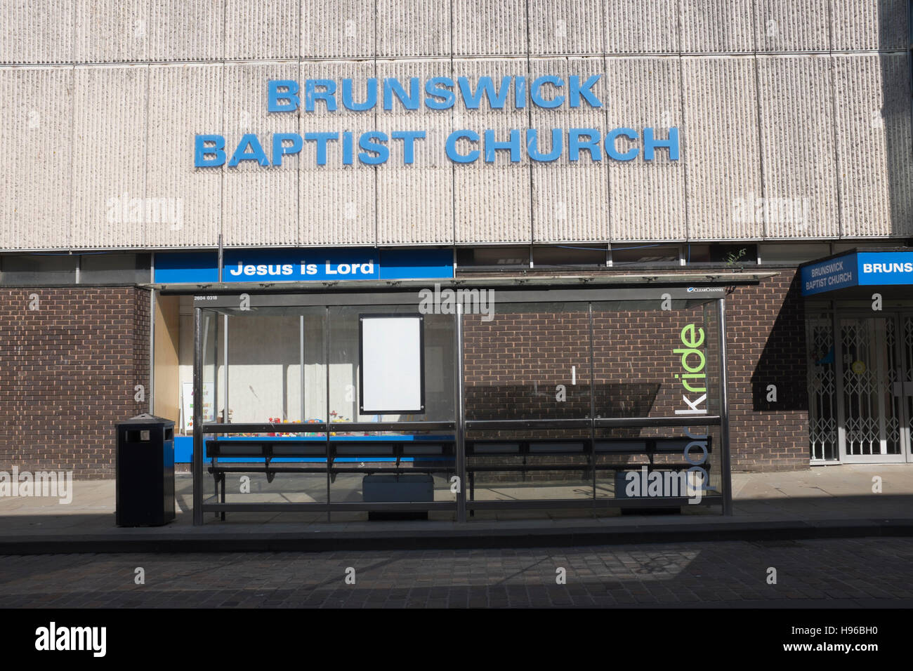 Brunswick Baptist Church in Gloucester,England Stock Photo - Alamy