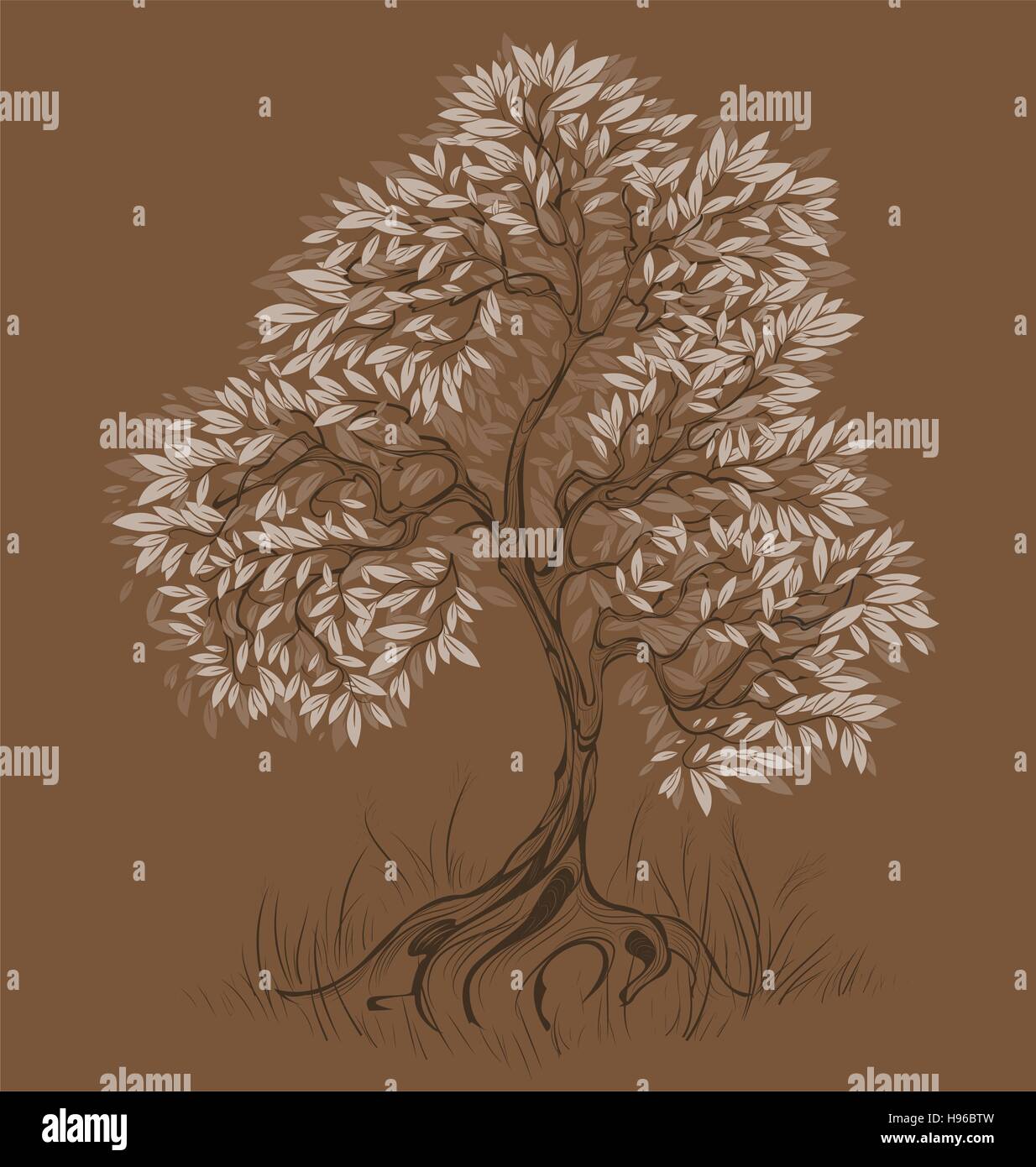 Brown original Stock Vector Images - Alamy