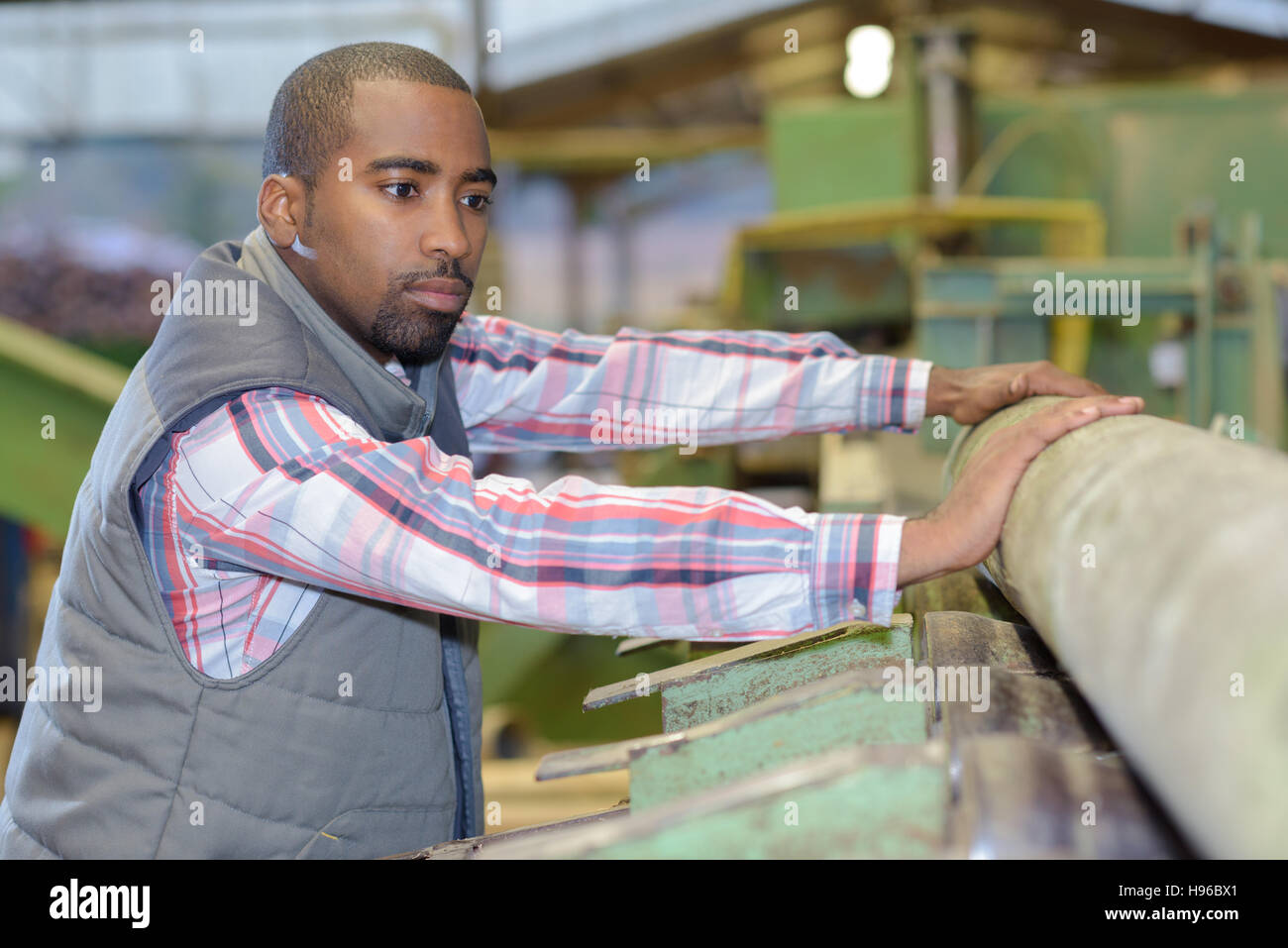 industrial factory worker Stock Photo - Alamy