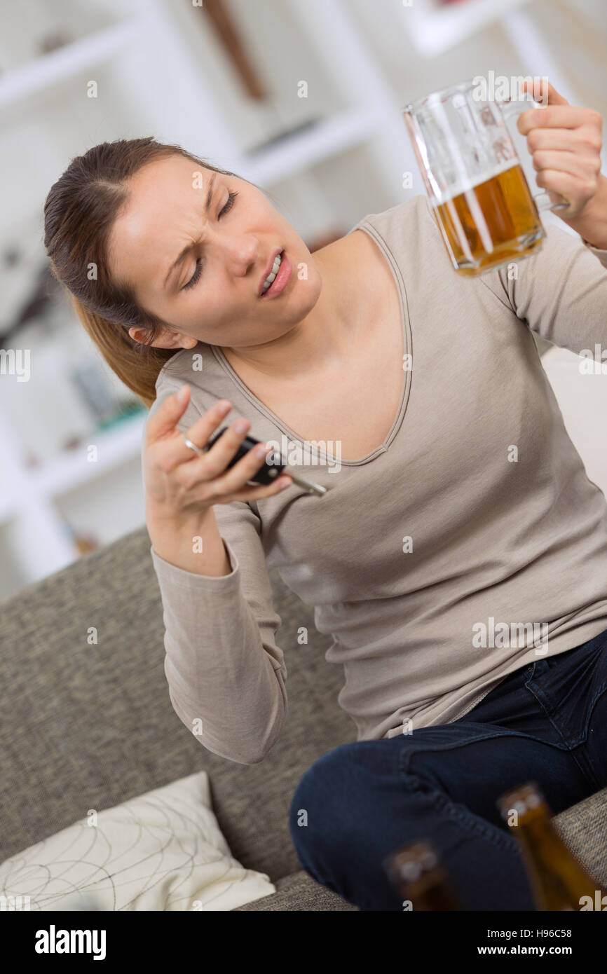 women drunk Stock Photo - Alamy
