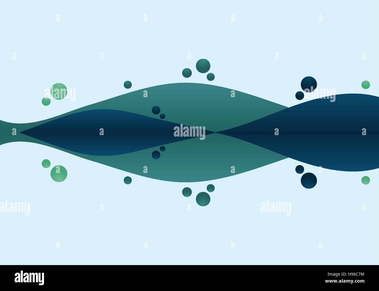 Abstract geometric modern curve, retro style background, vector ...